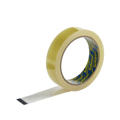 Sellotape Yellow General Purpose Tape L50m W24mm Departments