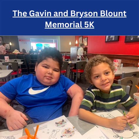 Gavin And Bryson Blount Memorial 5k