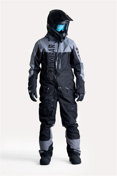 Jethwear The One Shell Monosuit Blackgrey