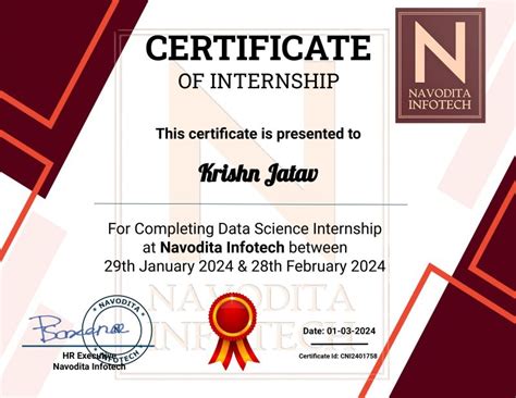 Datascience Internshipcomplete Navoditainfotech Airesearch