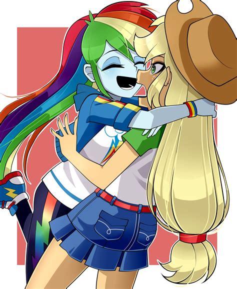 Applejack And Rainbow Dash Kiss Rainbow Dash X Applejack 2025