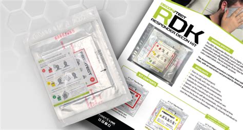 Responder Decon Kit Rdk Datasheet First Line Technology