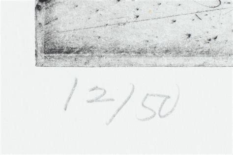 Evert Lundquist Torrnål 2 St Signerade Evert Lundquist Och Numrerade 6 50 Respektive 12 50