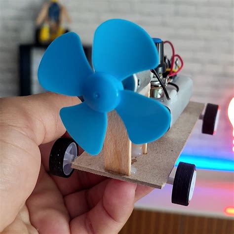 Super Carro Turbofan Diy Kit Robótica Educação Maker Robótica