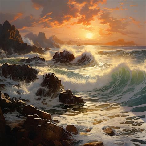 Premium Ai Image Seascapes