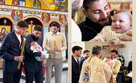 ზურიკო დავითაშვილის შვილი გაქრისტიანდა პატარა დათის ერთ ერთი ნათლია ხვიჩა კვარაცხელიაა