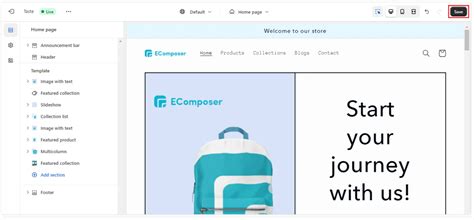 How To Edit Your Shopify Header 2025 Guide Ecomposer
