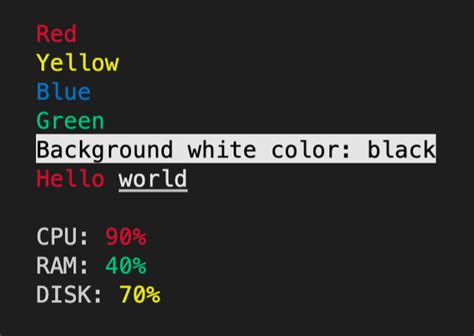 How To Colorize Javascript Logs Using Chalk Javascript In Plain English
