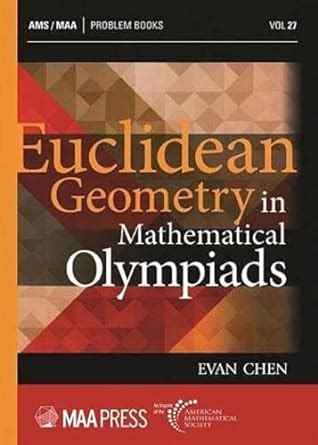 Euclidean Geometry In Mathematical Olympiads Problem Books Problem