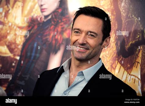 New York City 4th Oct 2015 Hugh Jackman Attends The Premiere Of Pan At Ziegfeld Theater On
