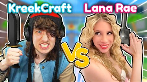I Challenged Kreekcraft On Roblox Youtube