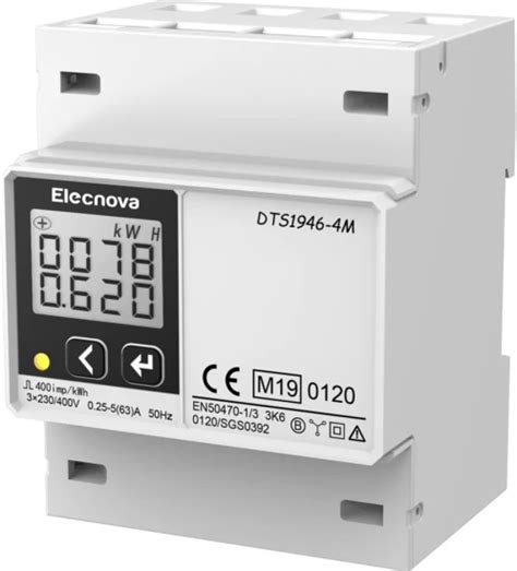 Mid Certificate Energy Meter For Ev Charger Smart Digital Watt Hour Meter Energy Meter And