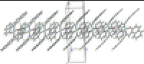 One Dimensional Chain Structure Of The Title Compound Connected By