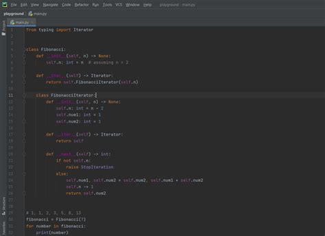 איך יוצרים אובייקט שעובד עם לולאת For ב Python