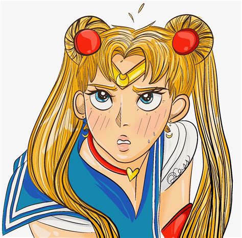 Sailor Moon Redraw Ruby Castaneda Digital 2020 Rart