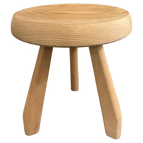 Small Oak Stool “toad Stool” For Sale At 1stdibs