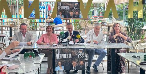 Dirigentes Del Pp Visitan Puertollano El último Día De Campaña