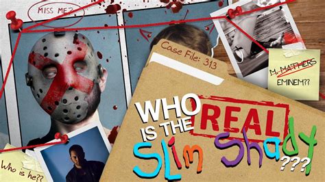 Who Is The Real Slim Shady Eminems Alter Ego Explained Youtube