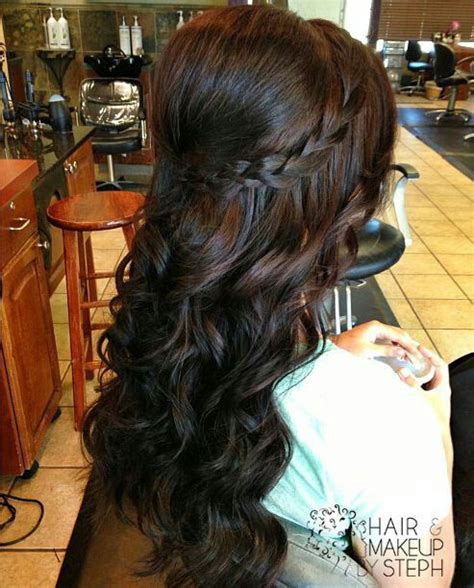 Images About Peinados On Pinterest Brunette Hair Highlights Brides And Loose Curls Updo