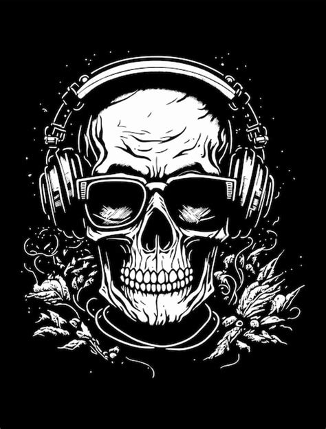 Premium Vector Dead Skull Illustration 8
