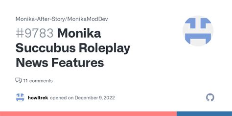 Monika Succubus Roleplay News Features · Issue 9783 · Monika After