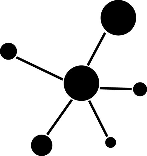 Black Networking Connection 24946992 Vector Art At Vecteezy