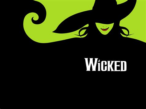 Wicked Musical Logo Iconic Green Witch Design 3556362 Clipart Library