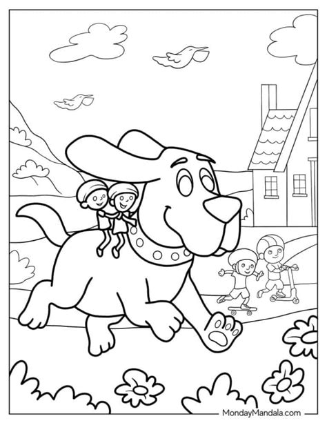 20 Clifford Coloring Pages Free Pdf Printables