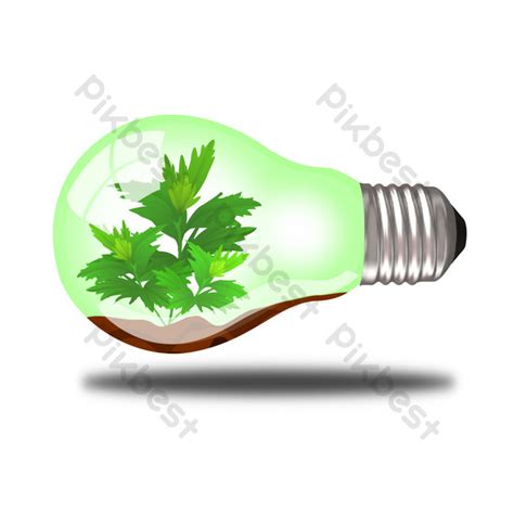 Green Light Bulb Png Images Psd Free Download Pikbest