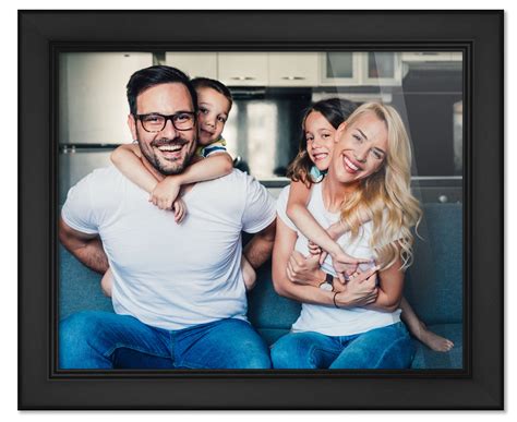 19x14 Frame Black Picture Frame Complete Modern Photo Frame Includes