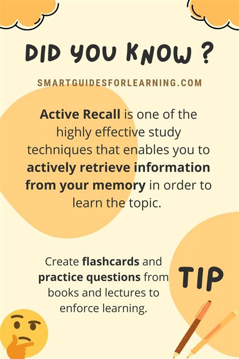 Improve Your Study Habits With The Active Recall Technique