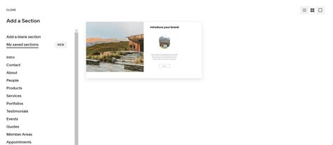squarespace saved sections everything you need to know — minimist