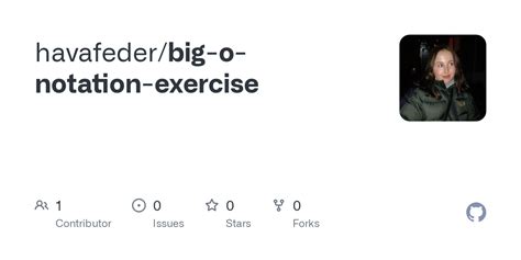 Github Havafederbig O Notation Exercise