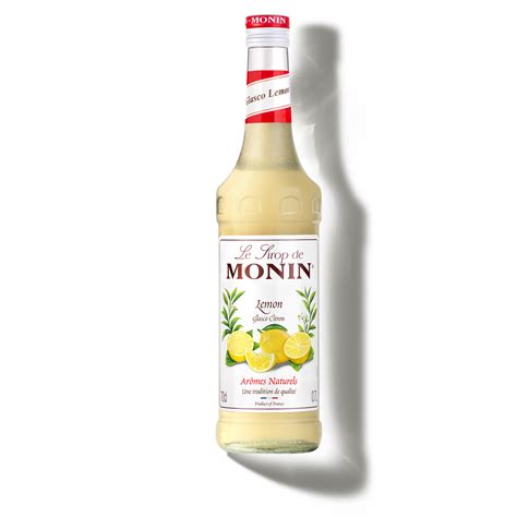 Le Sirop De Monin Glasco Citron