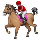 Horse Racing Medium Light Skin Tone Emoji 🏇🏼