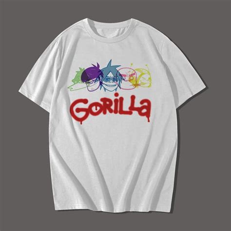 Camiseta Gorillaz Loja Atomic Elo7 Produtos Especiais