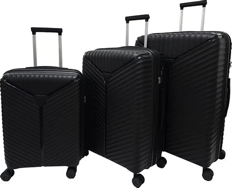 Rower V Series Hard Side Luggage Set Lightweight Travel Bag Trolley