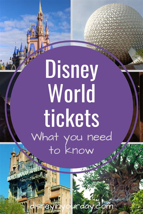 All You Need To Know About Disney World Tickets