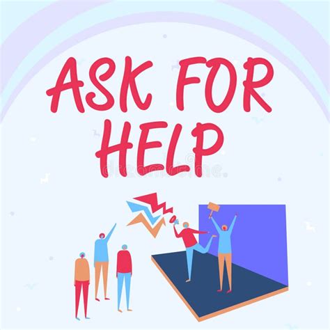 Conceptual Caption Ask For Help Business Showcase Request To Support