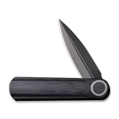We Knife Eidolon 19074b B Liner Lock Black 20cv Steel And Black G10