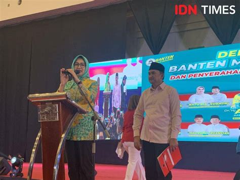 Diusung Pdip Di Pilgub Banten Airin Dapat Pertolongan Alla Idn