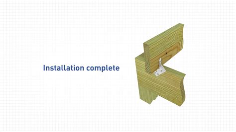 Mitek Deck Hardware Installing A Rt15 Rafter Ties Rt15 Tz Youtube