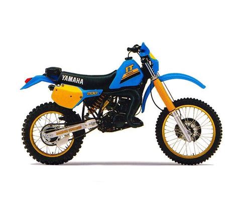 1986 Yamaha It200 It 200 Service Manual Retro Motorcycle Manuals
