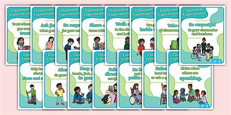 Classroom Expectations Posters Pre K Grade 1 Twinkl Ph