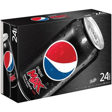 Free Shipping Pepsi Cola Zero Sugar Soda Pop 12 Fl Oz 24 Pack Cans