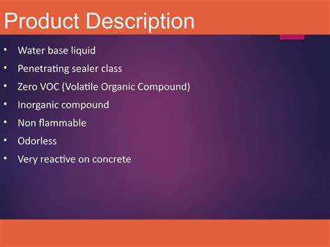 Concrete Sealer Using Liquid Silicate As Material E With Pictures Pptx