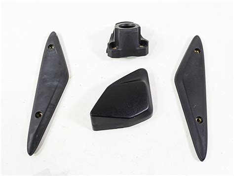 2013 Ducati Hyperstrada 821 Black Molded Infill Ignition Cover Fairing