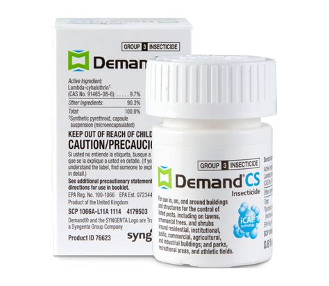 Syngenta Demand Cs Insecticide 90 Days Control 08 Fl Oz Controls 30