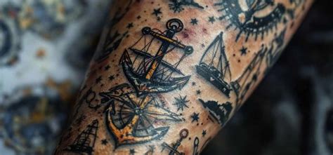 Nautical Tattoos And Their Meanings Sailor Tattoos Tattoos For