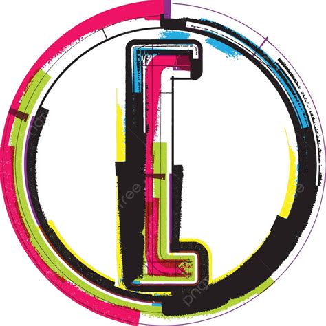 Colorful Grunge Symbol Calligraphy Monogram Pattern Vector Calligraphy